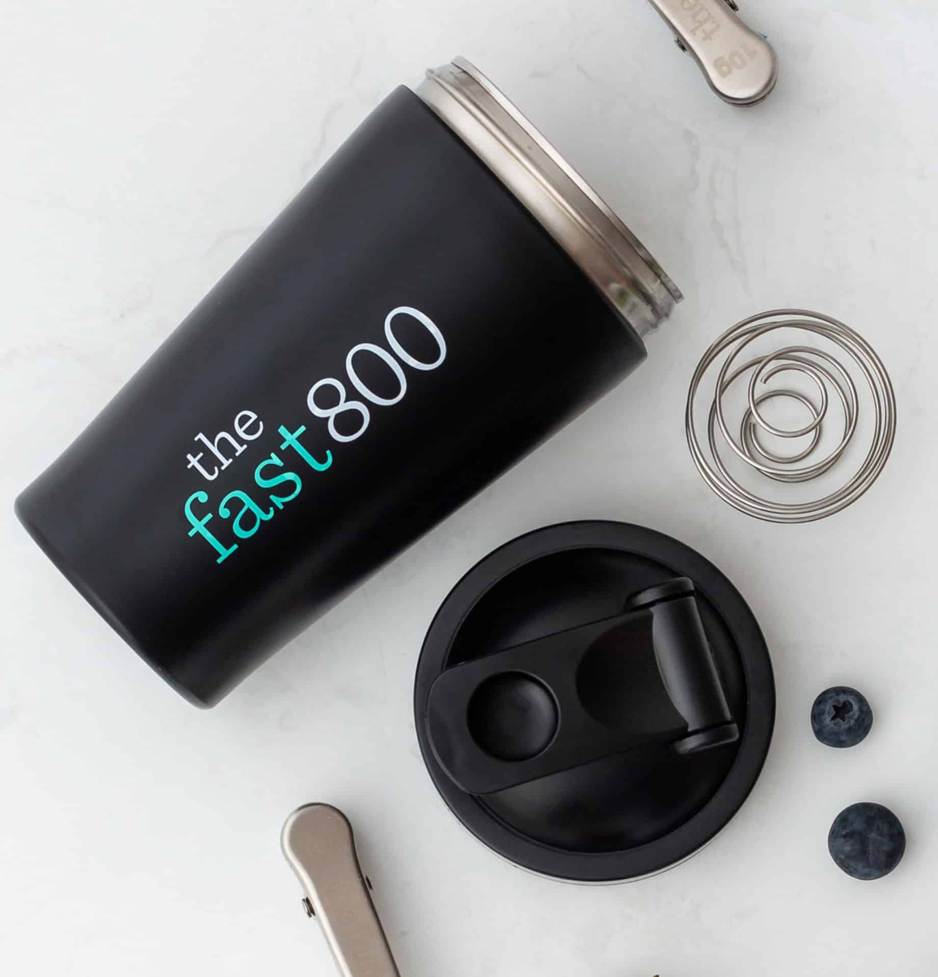 The Fast 800 Stainless Steel Shaker Black - The Fast 800