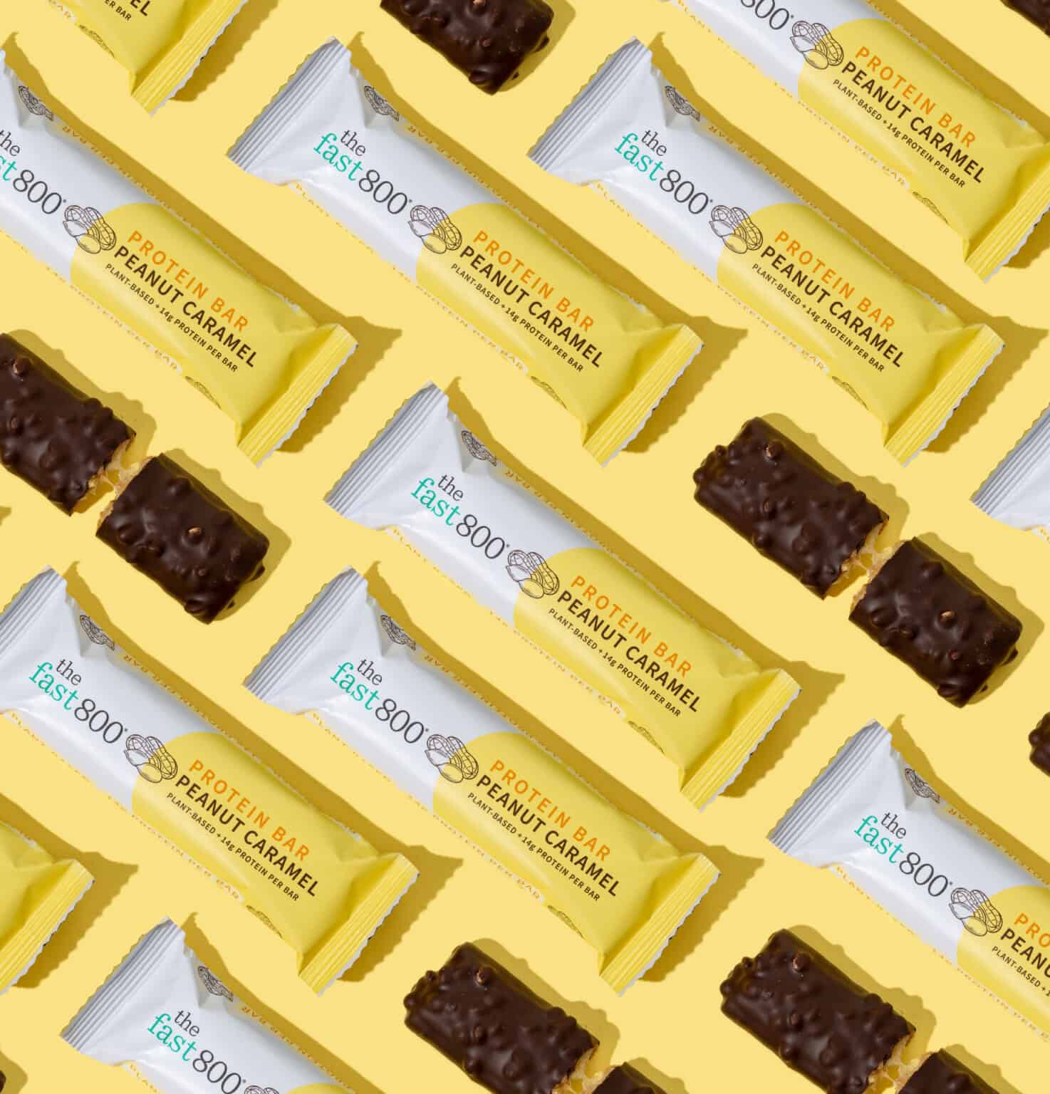 Peanut Caramel Protein Bar - Box of 12 - The Fast 800